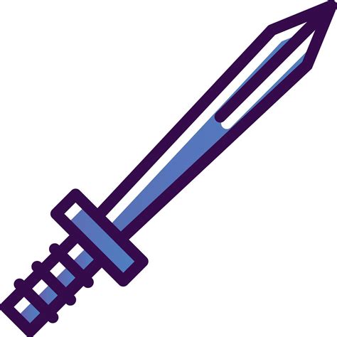 Sword Vector Icon Design 19970144 Vector Art At Vecteezy