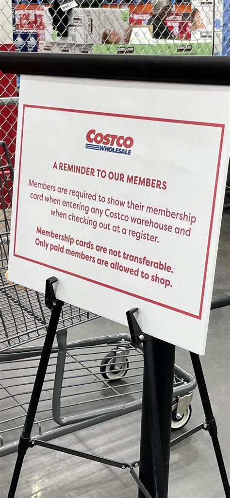 Checking For Membership Cards In Self Checkout Rcostco