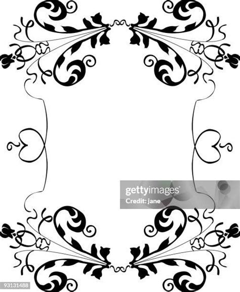Scroll Border High Res Vector Graphic Getty Images