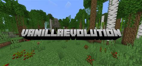 Vanilla Evolution Minecraft Addon