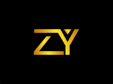 Premium Vector Zy Logo