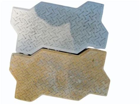 Red Zig Zag Paver Block Material Concrete Thickness 80 Mm At ₹ 12