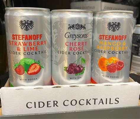 Cider Cocktails In Aldi Jill Ngo Alice Milner Jessica C And Jonathon Vicky Berry