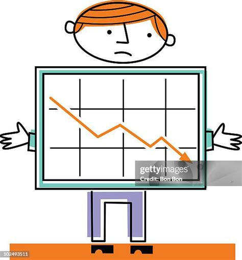Declining Line Graph High Res Illustrations Getty Images