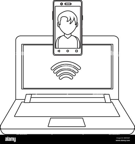 Technology Computing Cartoon Stock Vector Image And Art Alamy