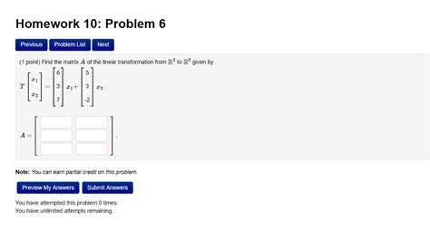 solved homework 10 problem6 previous problem list next 1