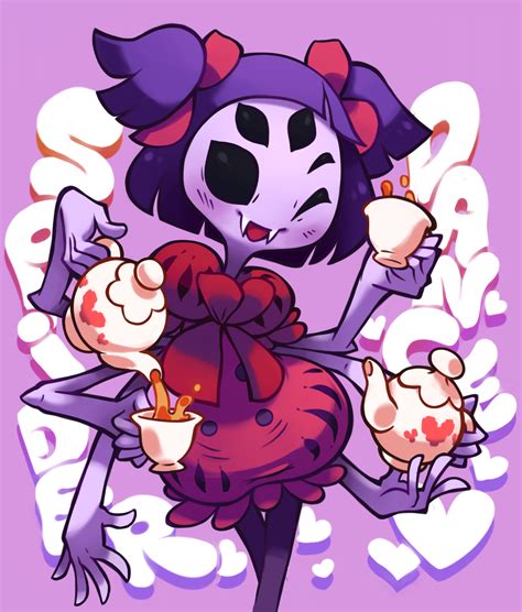 Muffet Undertale Drawn By Limb Danbooru