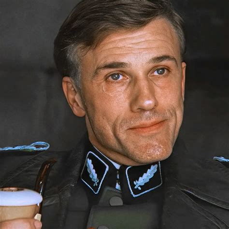 Inglorious Basterds Hans Landa Christoph Waltz Vintage Hue Icon