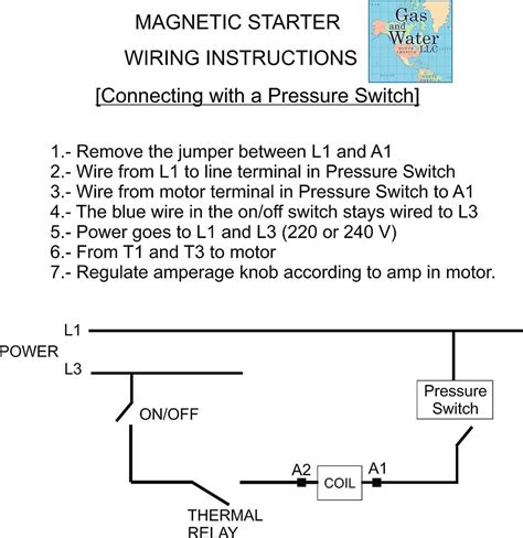 Wiring Diagram Magnetic Starter Pressure Switch