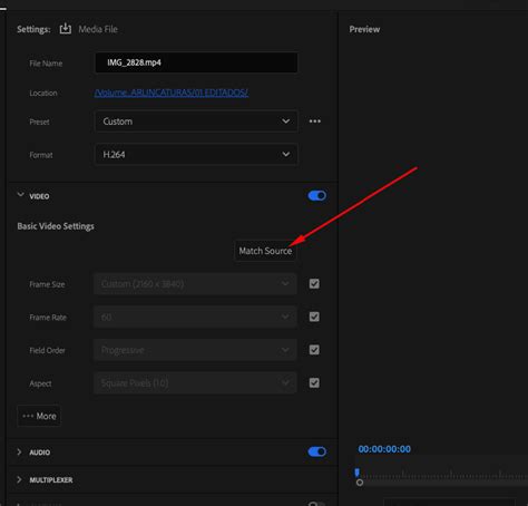 h 264 i can t locate match bitrate adobe community 13097399