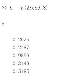 matlab提取矩阵数据行列块 matlab怎么读取第几行到第几行 CSDN博客