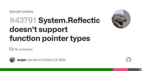 Systemreflectionmetadataloadcontext Doesnt Support Function Pointer
