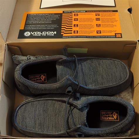 Volcom Shoes 95 Wide Volcom Mens Chill Compositetoe Work Shoe
