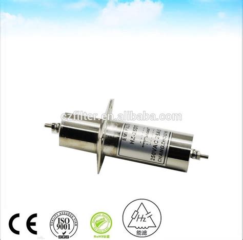 High Voltage 6a 25a Suppression Feedthrough Emi Filter Dc Line Filter
