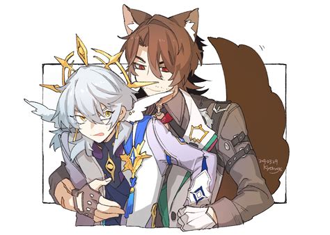 Sunday And Gallagher Honkai And More Drawn By Miyakami Danbooru