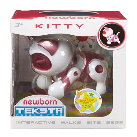 Кошка Teksta Kitty Mini интерактивная 21738b купить в Новосибирске Новосибирский кот Игрушки
