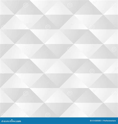 White Triangle Seamless Pattern Stock Vector Illustration Of Backdrop Abstract 51430585