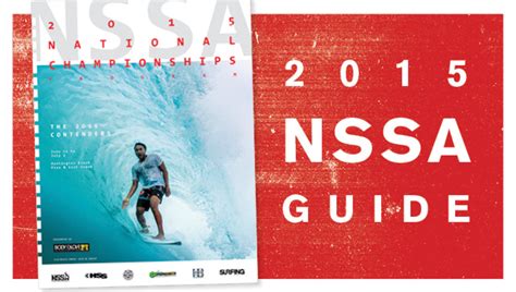 2015 Nssa Nationals Guide Surfer