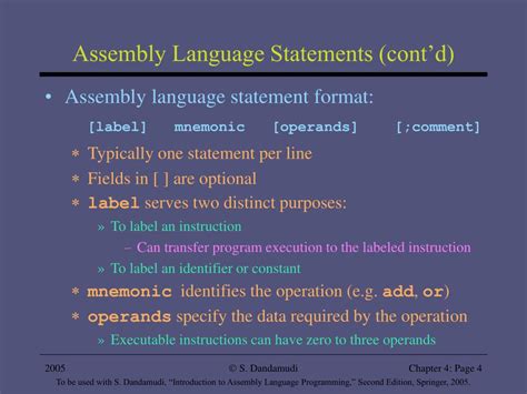 Ppt Overview Of Assembly Language Powerpoint Presentation Free Download Id 3149417