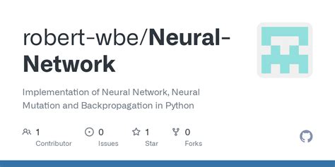 GitHub Robert Wbe Neural Network Implementation Of Neural Network