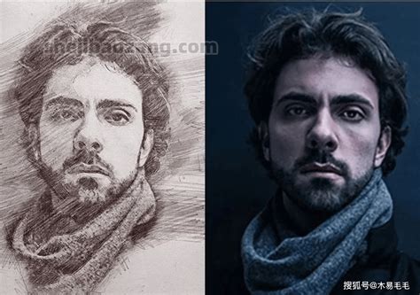 Ps插件 一键图片转素描草图，效果非常完美！支持win和mac视频资源福音