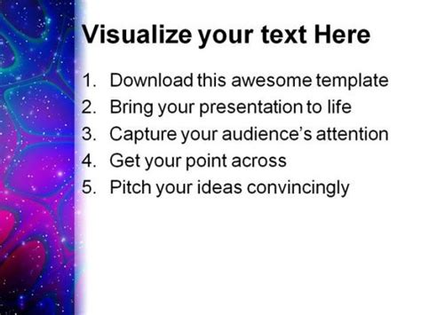 Pattern Of Light Beauty PowerPoint Background And Template