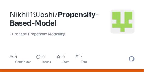 Github Nikhil19joshipropensity Based Model Purchase Propensity