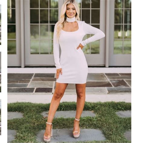 These Three Boutique Dresses Maya Mock Neck Bodycon Dress Poshmark
