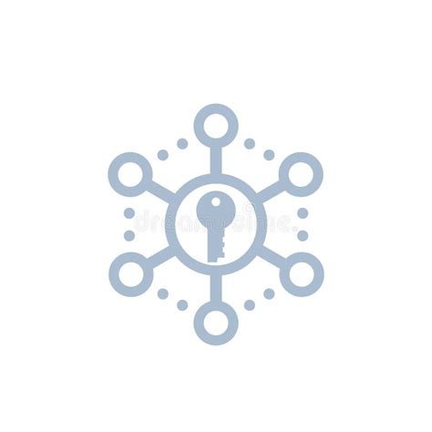 Encryption Icon Vector Isolated On White Background Logo Concept Of