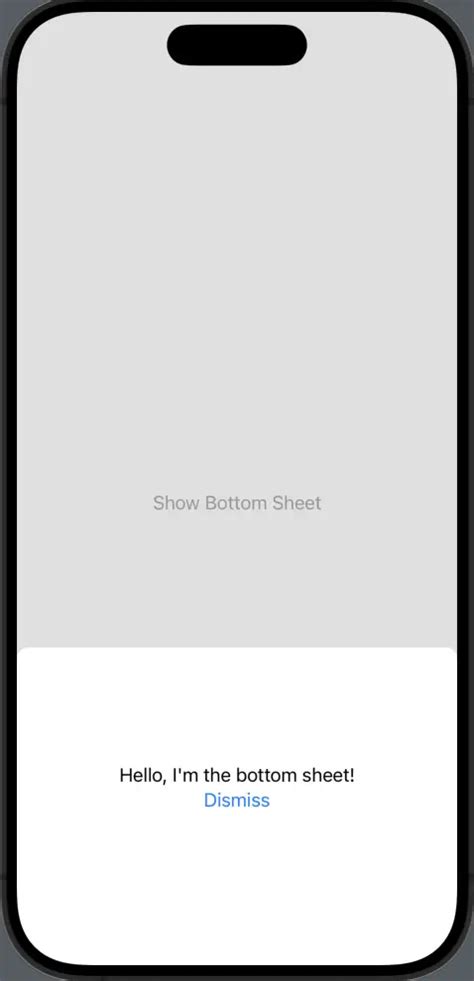 How To Create Bottom Sheet In Ios Swiftui Coding With Rashid