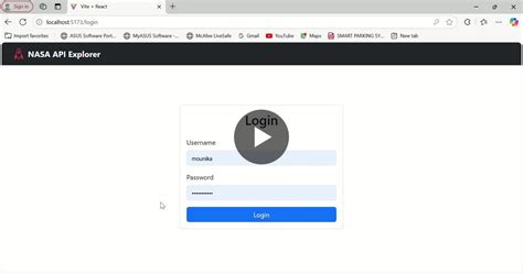 Internshipmastery Reactjs Nasa Apis Webdevelopment Frontend