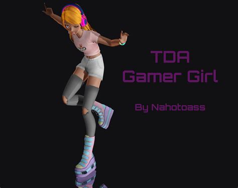 MMD TDA Gamer Girl Model DL By Nahotoass On DeviantArt