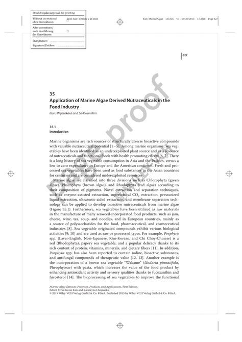 PDF Marine Algae Extracts Processes Products And Applications