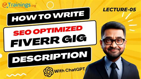 How to Write a Seo Optimized Fiverr Gig Description with Chatgpt | Step-by-step Guide | Part-5 ...