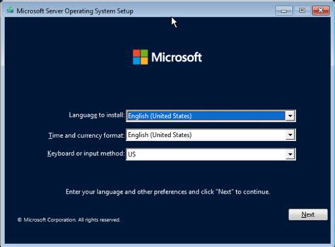 Installation And Configuration Of Windows Server Core Automated Vision