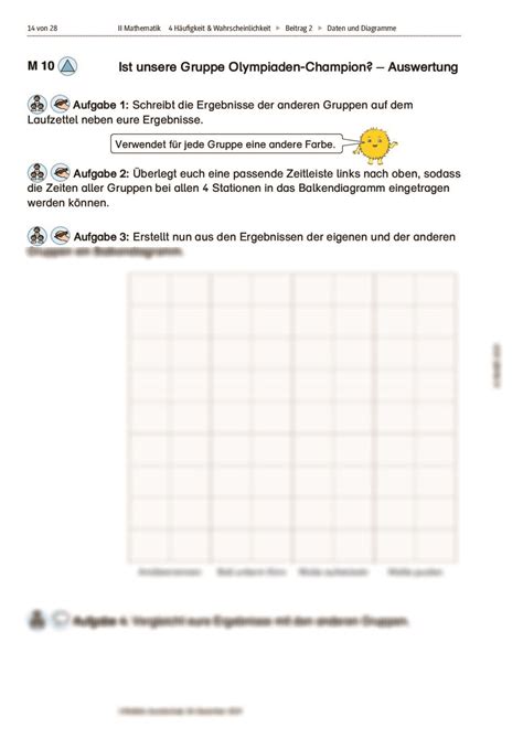 Daten Und Diagramme Lesen Und Zeichnen RAAbits Online