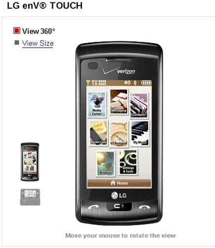 EnV Touch Actual Size Image