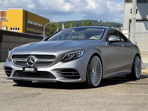 Mercedes Benz S Class Coupe Succumbs To Its Wheel Fetish Mercedes