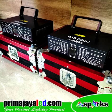 Laser Spark S2500 RGB Syncrone DMX 512 • Prima Jaya LED