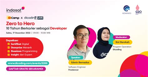Zero To Hero 10 Tahun Berkarier Sebagai Developer Dicoding Indonesia