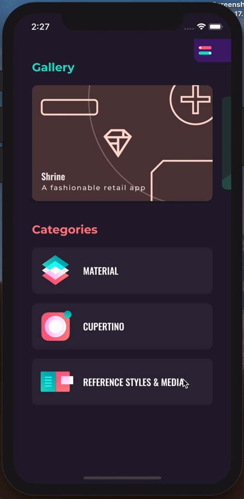 Visual Bug When Expanding Reference Styles Media Issue Material Components Material