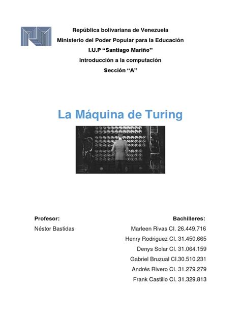 la máquina de turing pdf