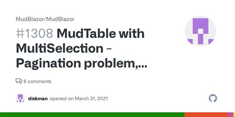 Mudtable With Multiselection Pagination Problem Selected Item Is Not Shown As Selected After