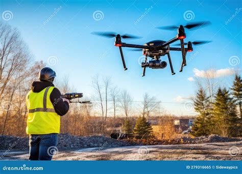 Autonomous Drones And Artificial Intelligence Generative Ai Stock