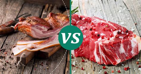 Beef Vs Bacon Nutrition Calories And Protein Compared