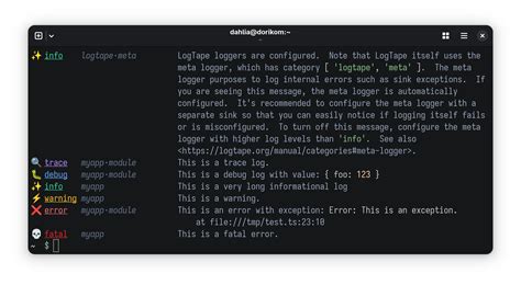 github dahlia logtape simple logging library with zero dependencies