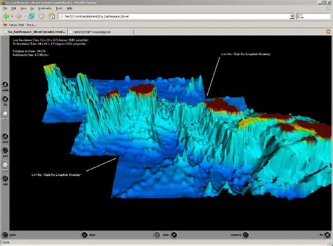 x3d application displaying bathymetric data download scientific diagram