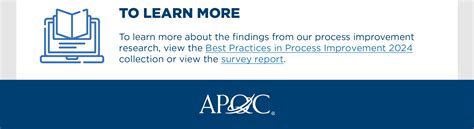 Apqc Process Improvement Infographic Bptrends