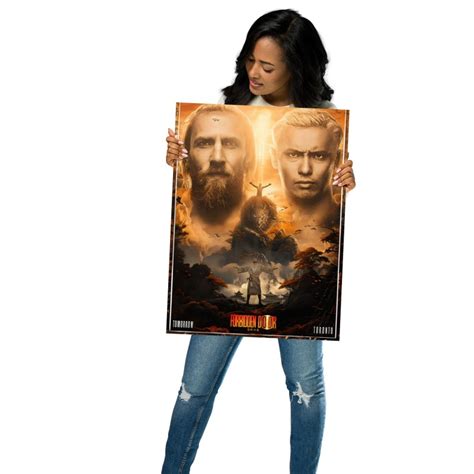 Bryan Danielson Vs Kazuchika Okada Poster Rockatee
