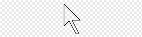 Cursor Computer Mouse Pointer Cursor Angle Rectangle Triangle Png